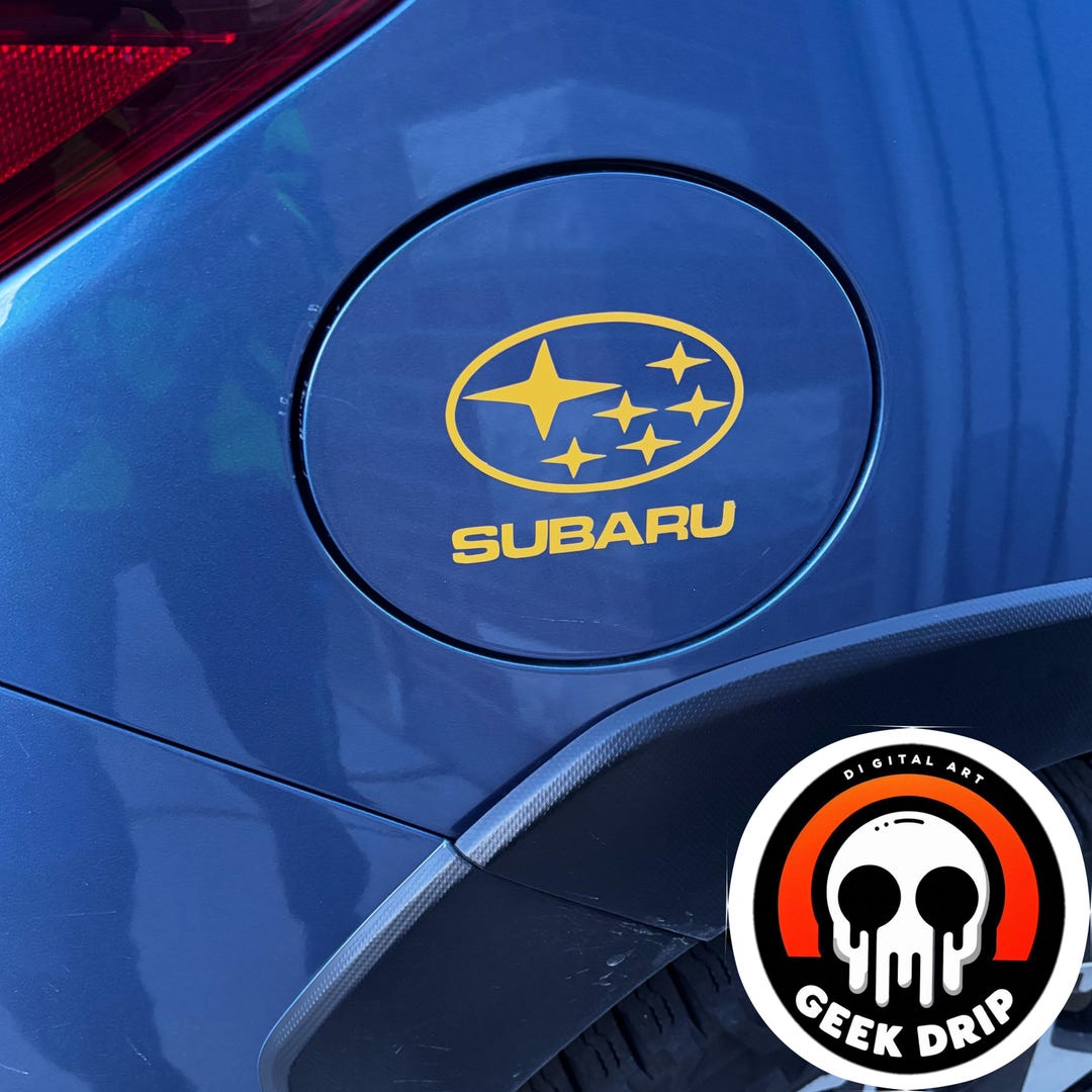 Subaru Vinyl Decal - Paintsafe, Weatherproof | Fulllogo - Etsy