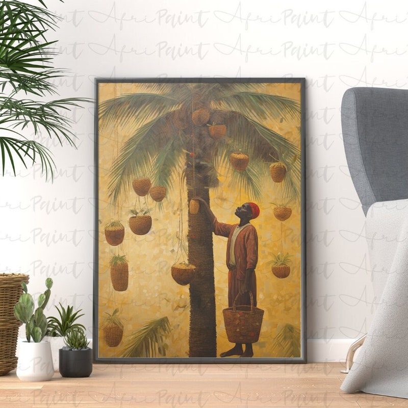 African Style Abstract Art - Etsy