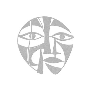 African Metal Wall Art, African American Art, African Mask Design ...