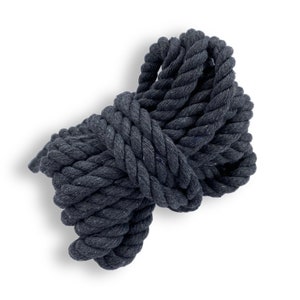 Natural Twisted Cotton Rope 1 - Etsy