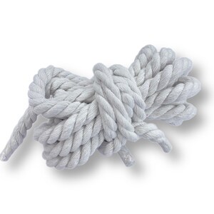Natural Twisted Cotton Rope 1 - Etsy