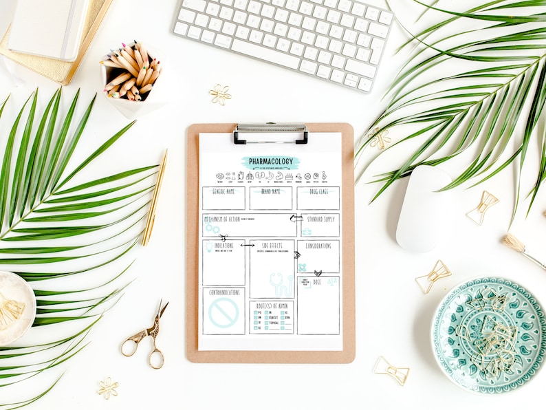Emt/paramedic Pharmacology Template | Printable Pharmacology Map | EMT ...