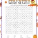 Autumn Harvest Word Search Fun, Fall Festivities Word Search Puzzle ...