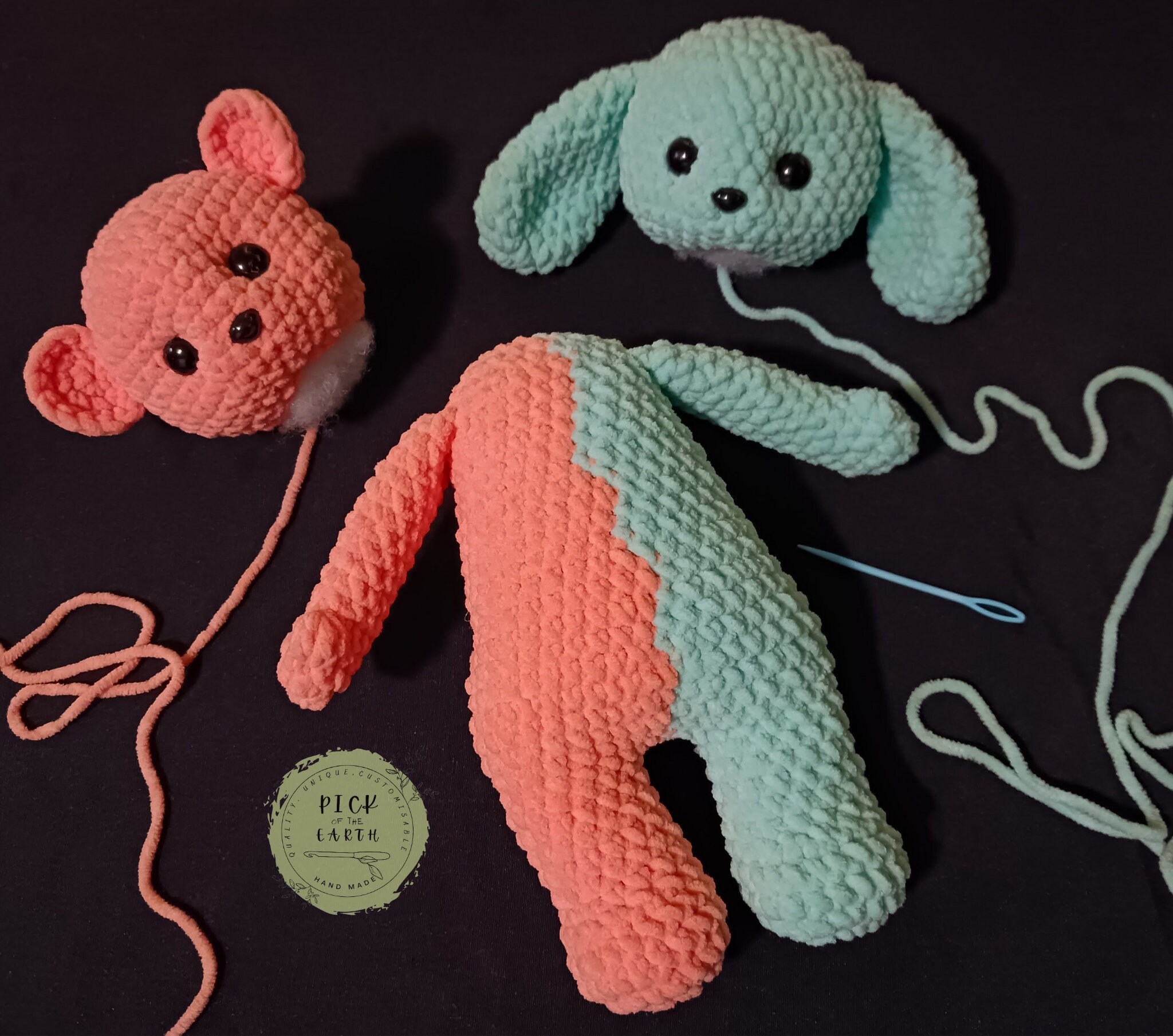 Creepy/cute Two Headed Plush - Etsy