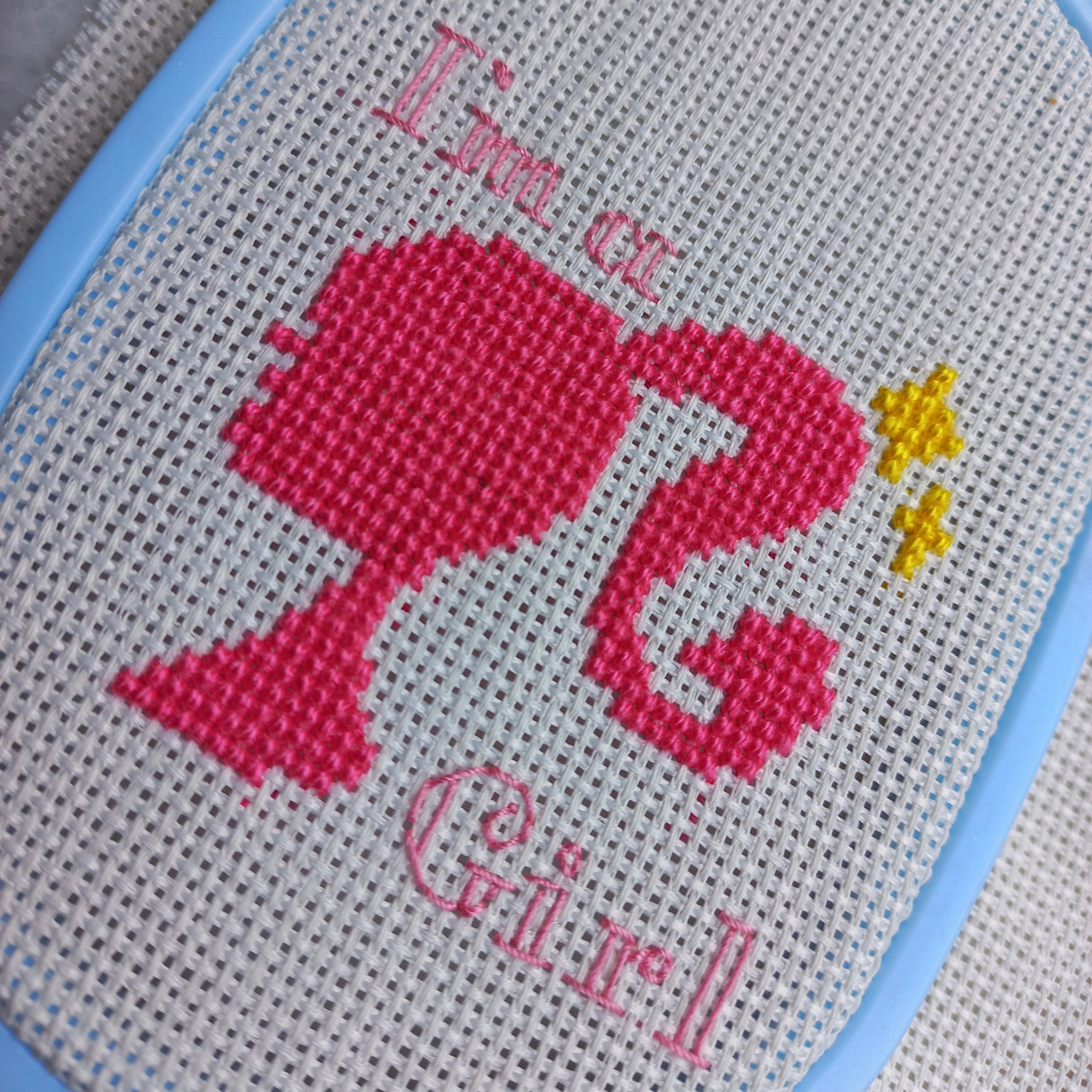 Mini I'm a Barbie Girl Cross Stitch Pattern PDF Download - Etsy