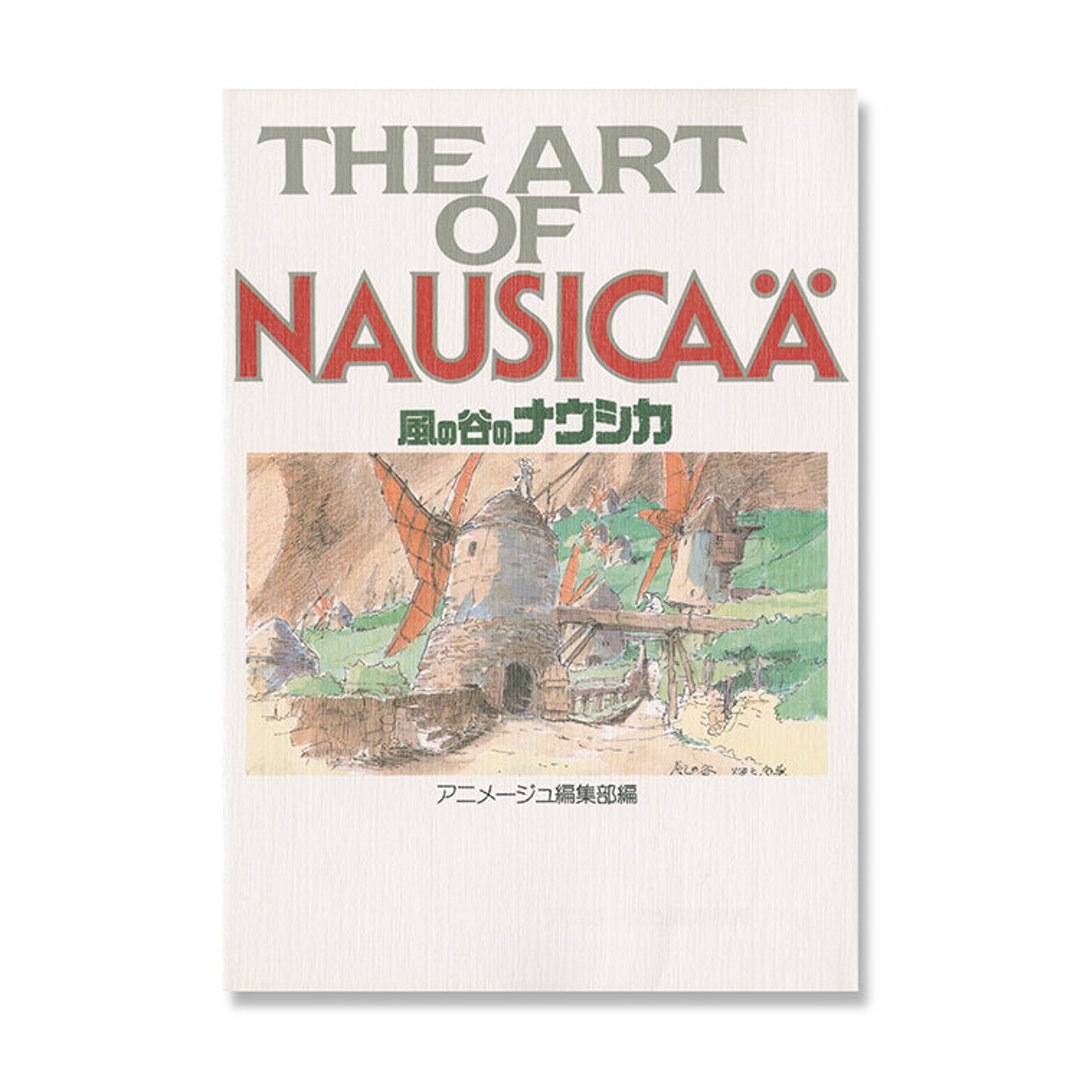 Original Ghibli Nausicaa Artbook Nausicaä of the Valley of - Etsy