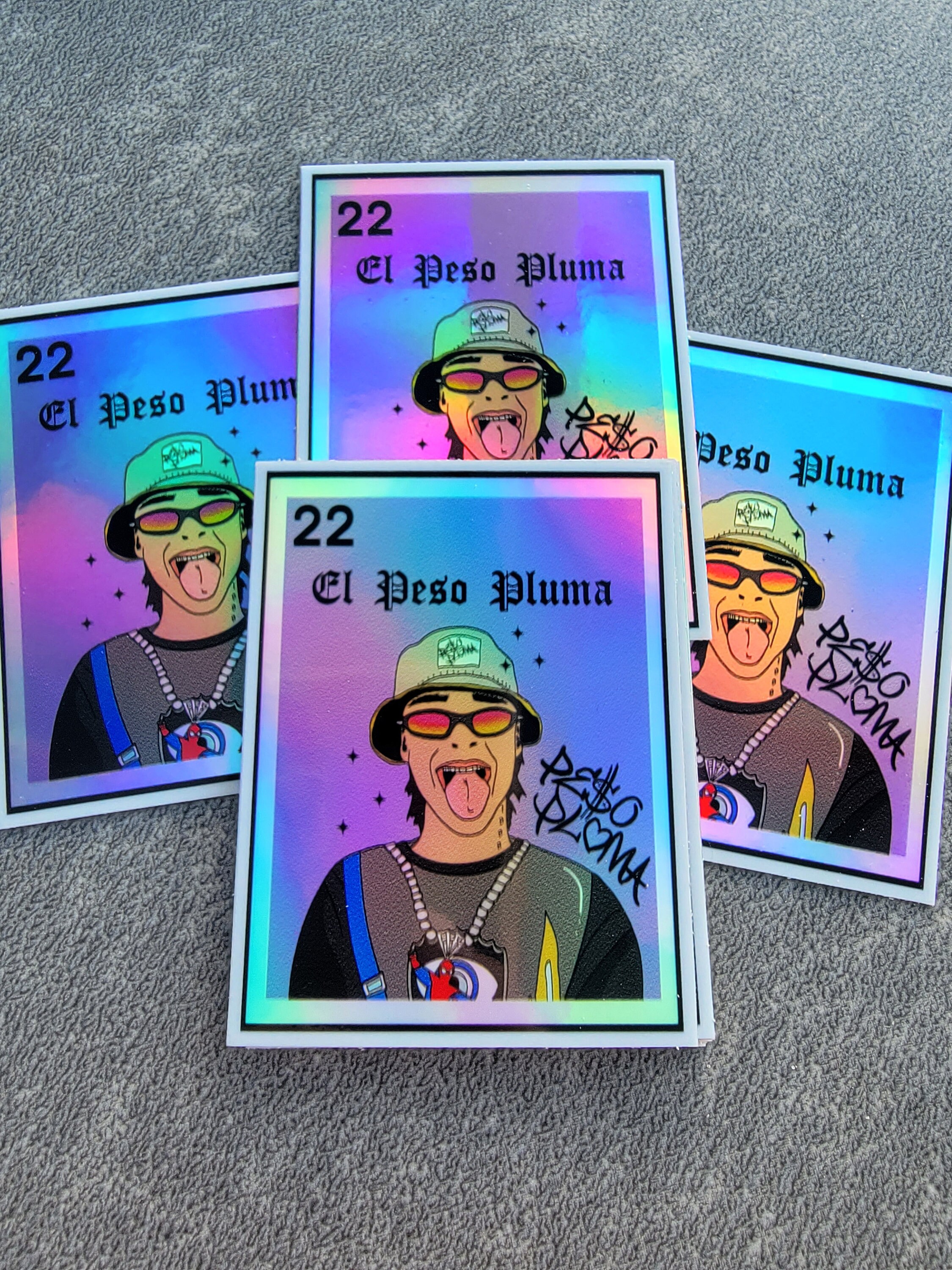 PESO Pluma Sticker - Etsy