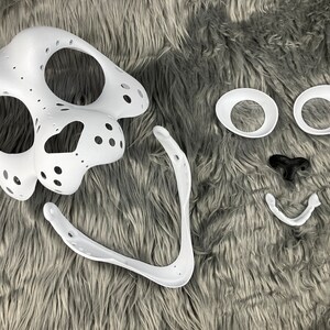 Feline Cat 3D Printed Fursuit Head Base Kit - Etsy