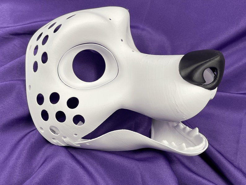Canine Fox 3D Printed Fursuit Head Base Kit - Etsy