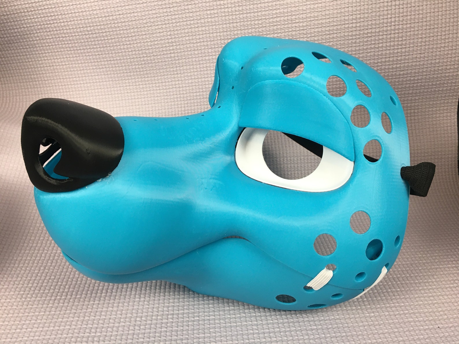 Toony Canine Wolf 3D Printed Fursuit Head Base Kit - Etsy