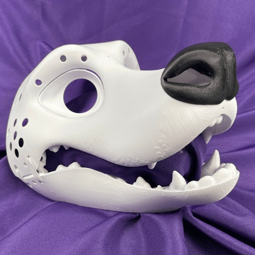 Wickerbeast 3D Printed Head Base Fursuit Furry Moving Jaw - Etsy Denmark