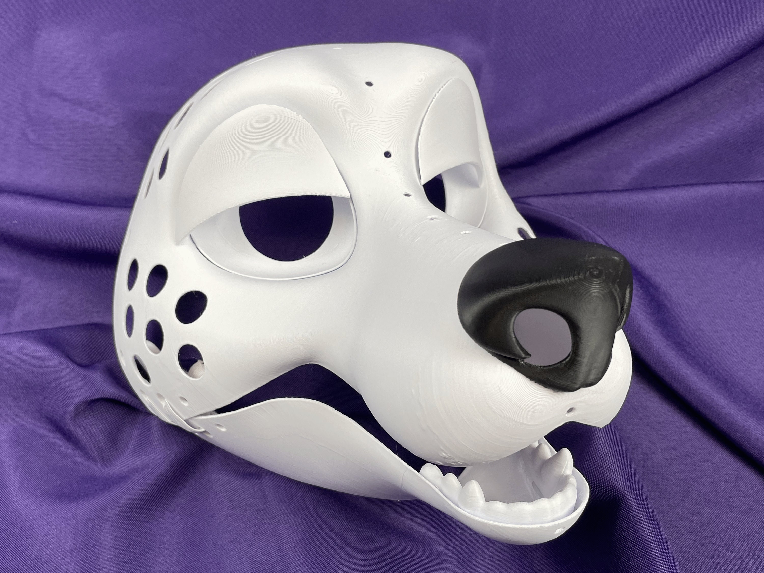 Canine Fox 3D Printed Fursuit Head Base Kit - Etsy Australia