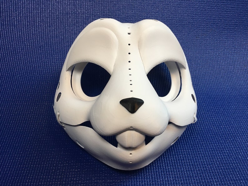 Cute Bunny 3D Printed Fursuit Head Base Kit - Etsy