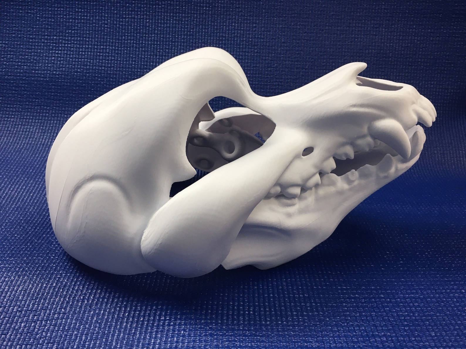 Canine Skull Dog 3D Printed Fursuit Head Base Kit - Etsy