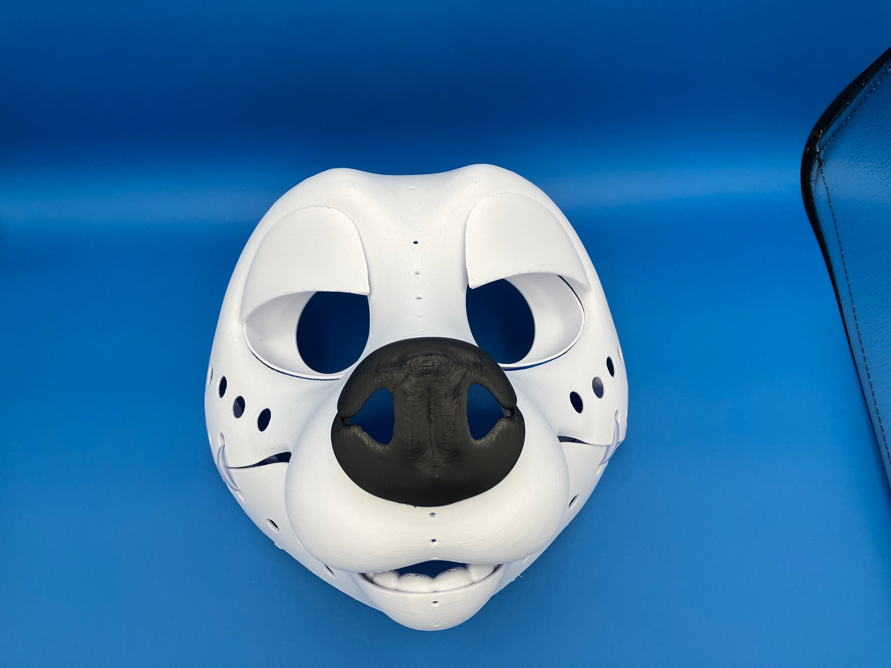 3D Printed Skunk Fursuit Head Base Kit - Movable Jaw - Etsy