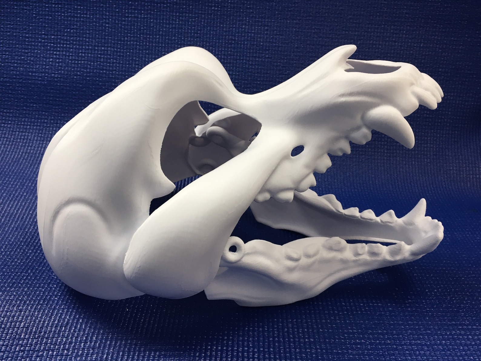 Canine Skull Dog 3D Printed Fursuit Head Base Kit - Etsy