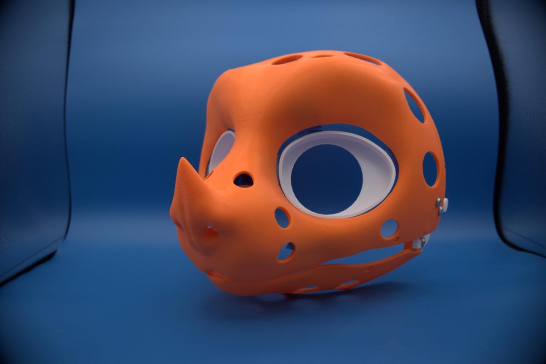 Bat 3D Printed Fursuit Head Base Kit - Etsy