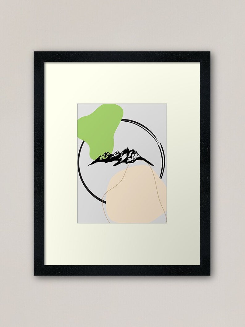 Grand Teton National Park Line Art Print Minimalist Grand - Etsy