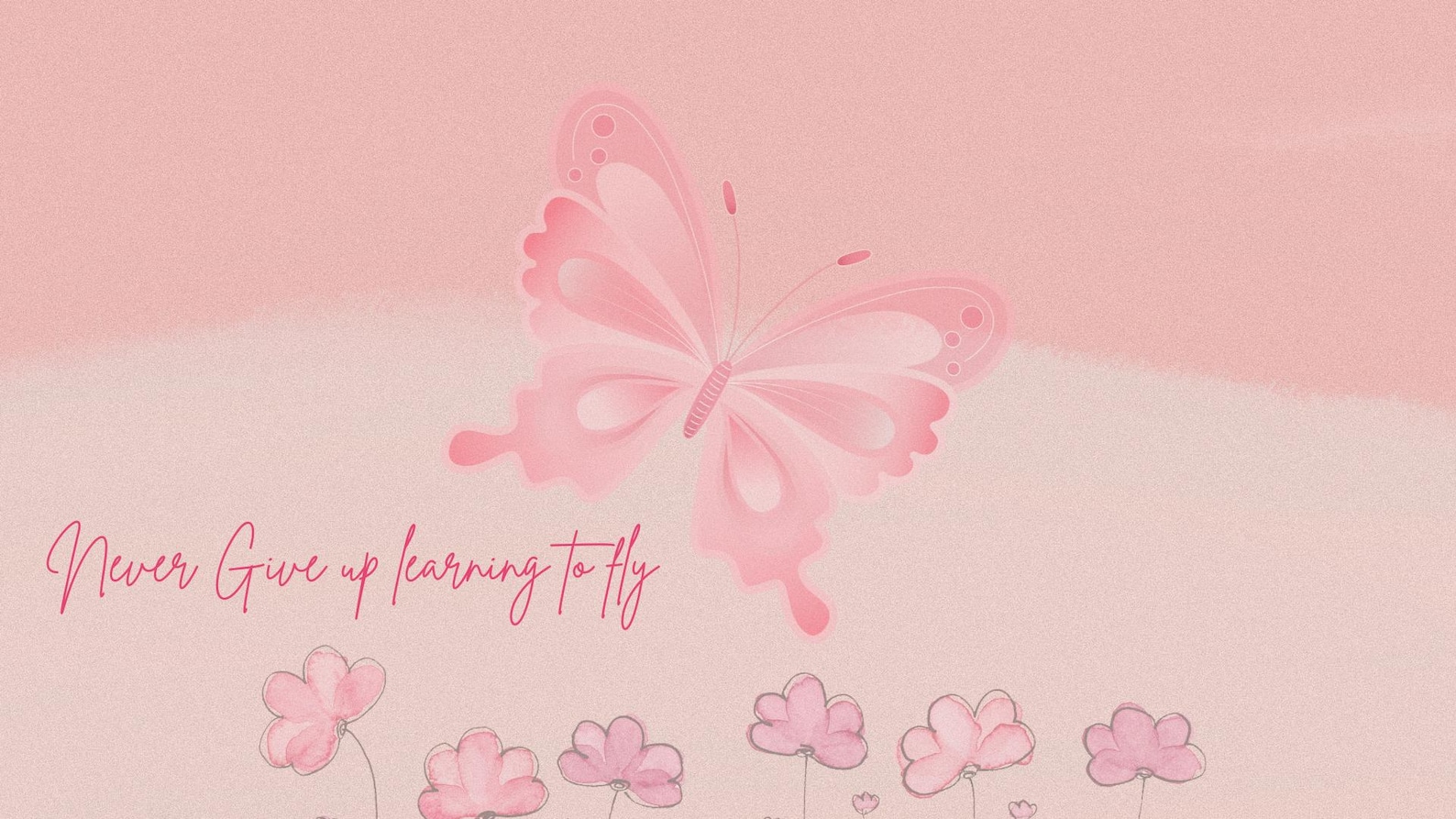 Pink Inspirational Computer Wallpaper - Etsy