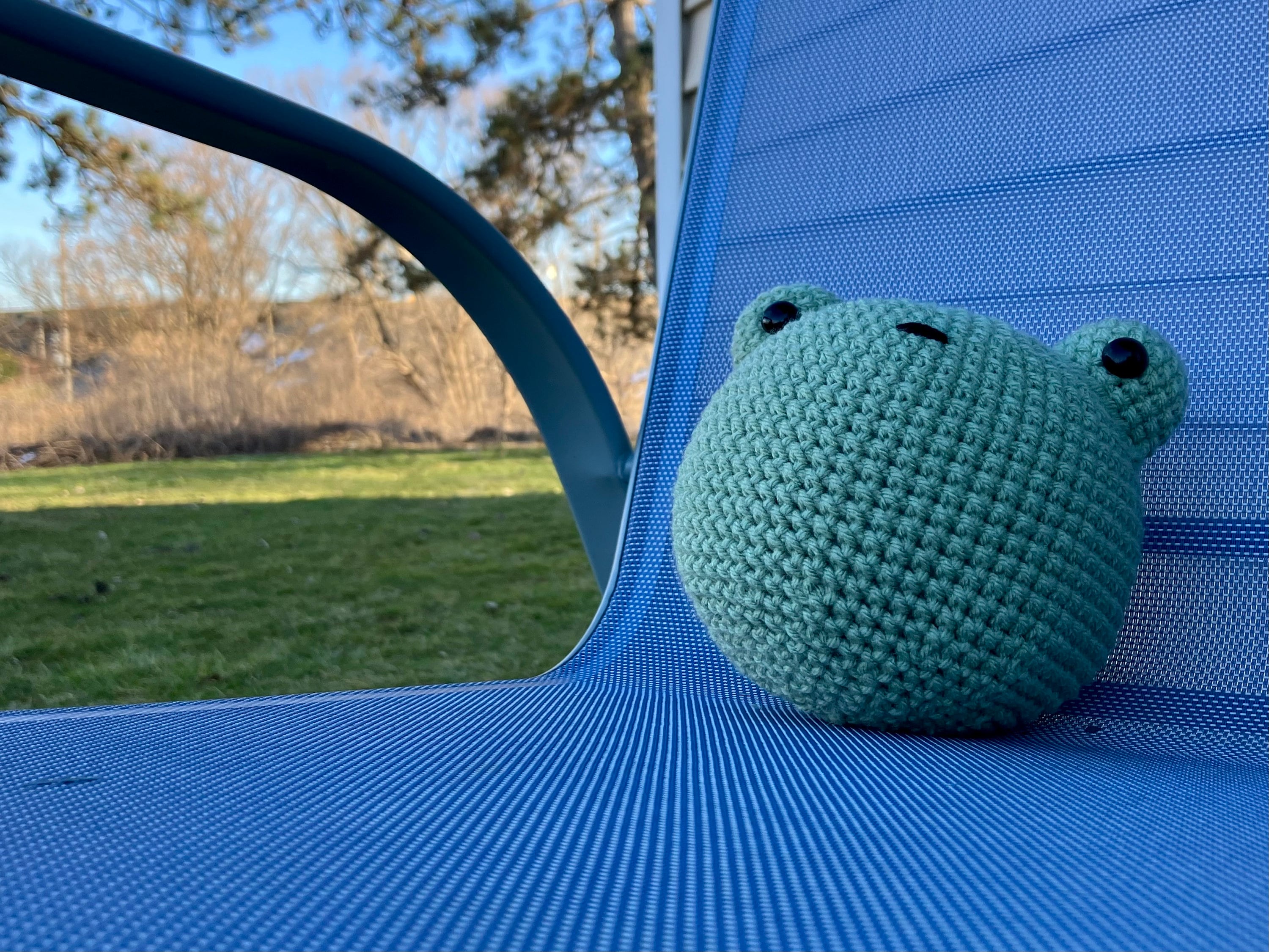 Amigurumi Frog Orb Crochet Frog Plushie - Etsy