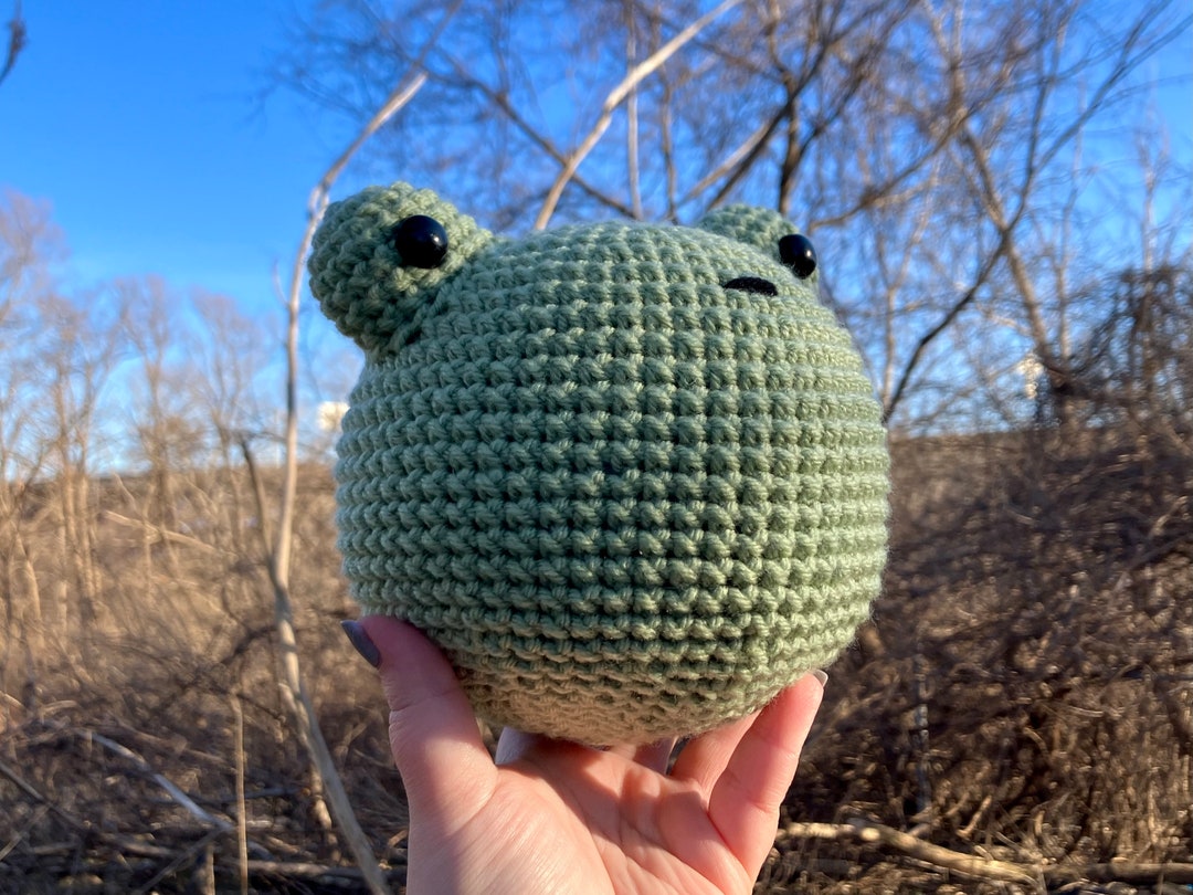 Amigurumi Frog Orb | Crochet Frog Plushie - Etsy