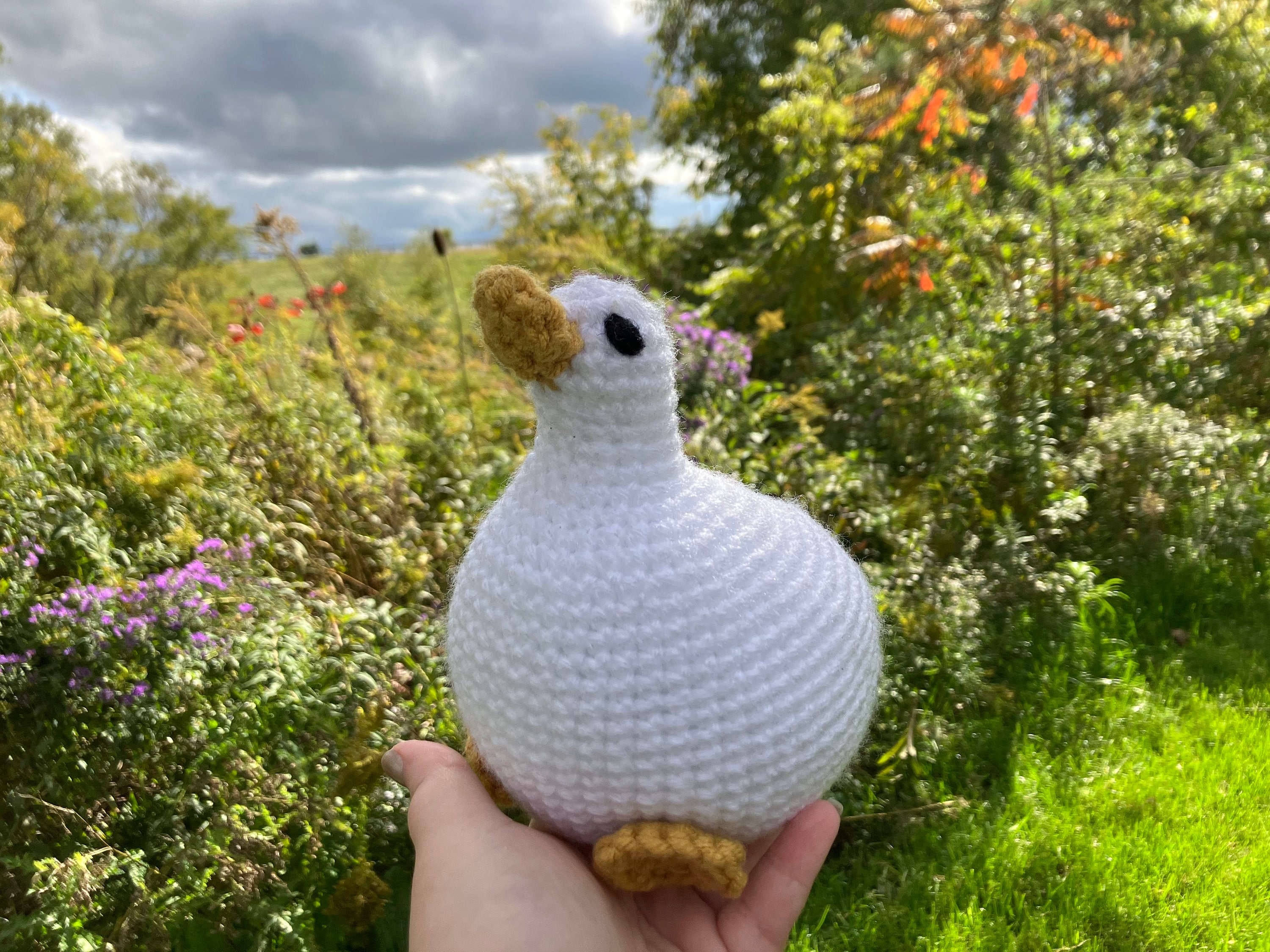 Amigurumi Goots Handmade Crochet Goose Plushie - Etsy