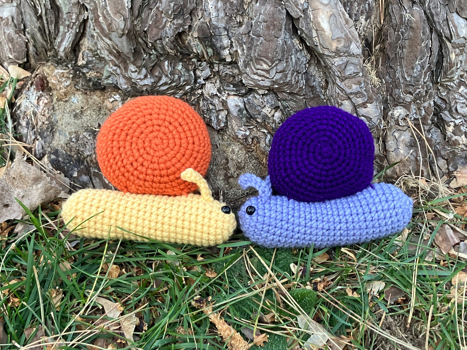 Amigurumi Snail Handmade Crochet Snail Plushie - Etsy