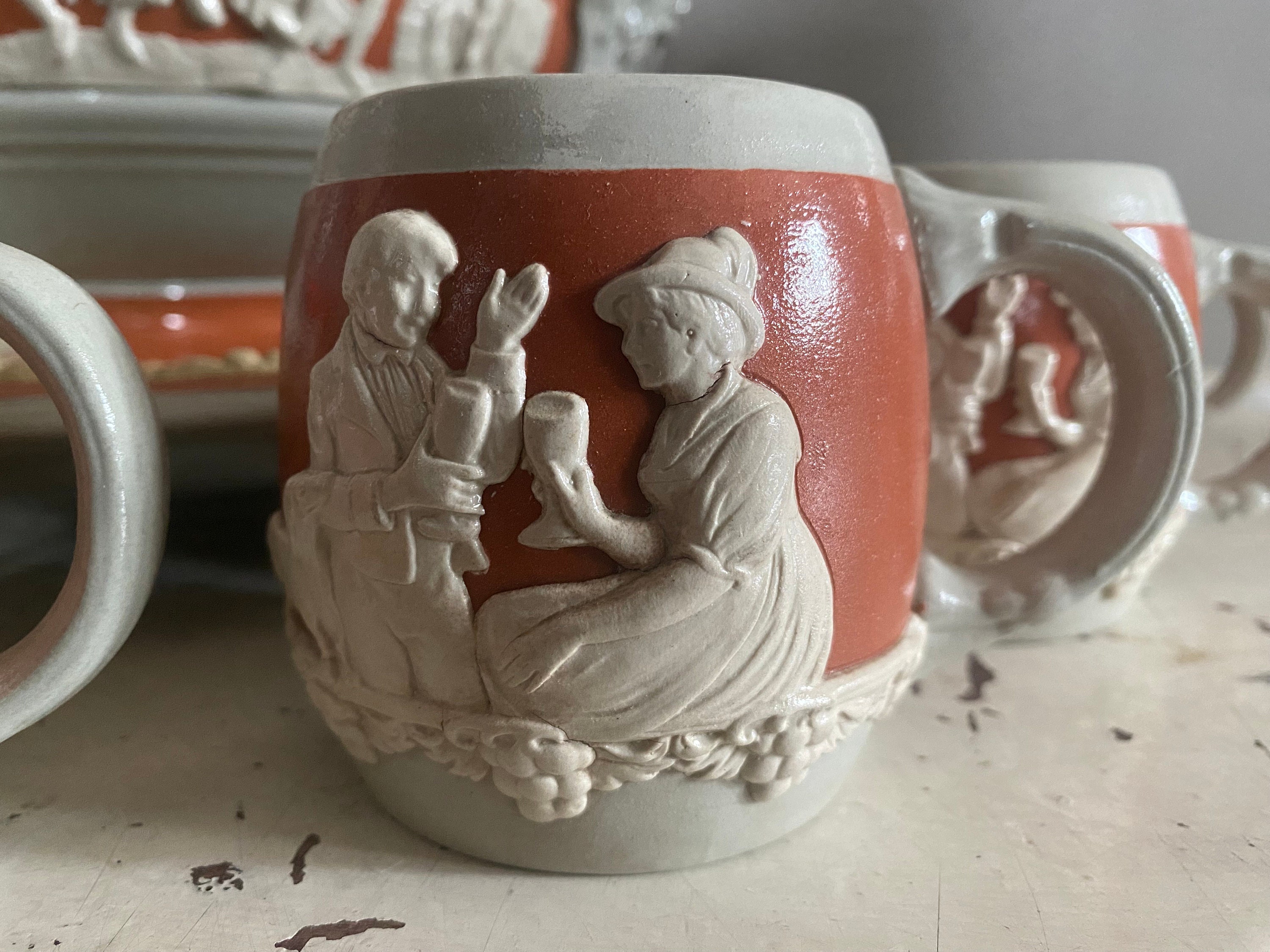 Bol à punch Villeroy & Boch Mettlach Modèle 2087 - Etsy France