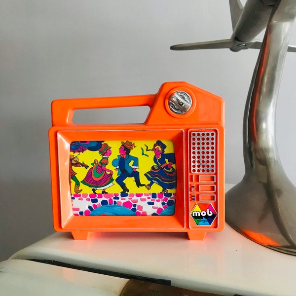 Musical Wind up Tv - Etsy UK