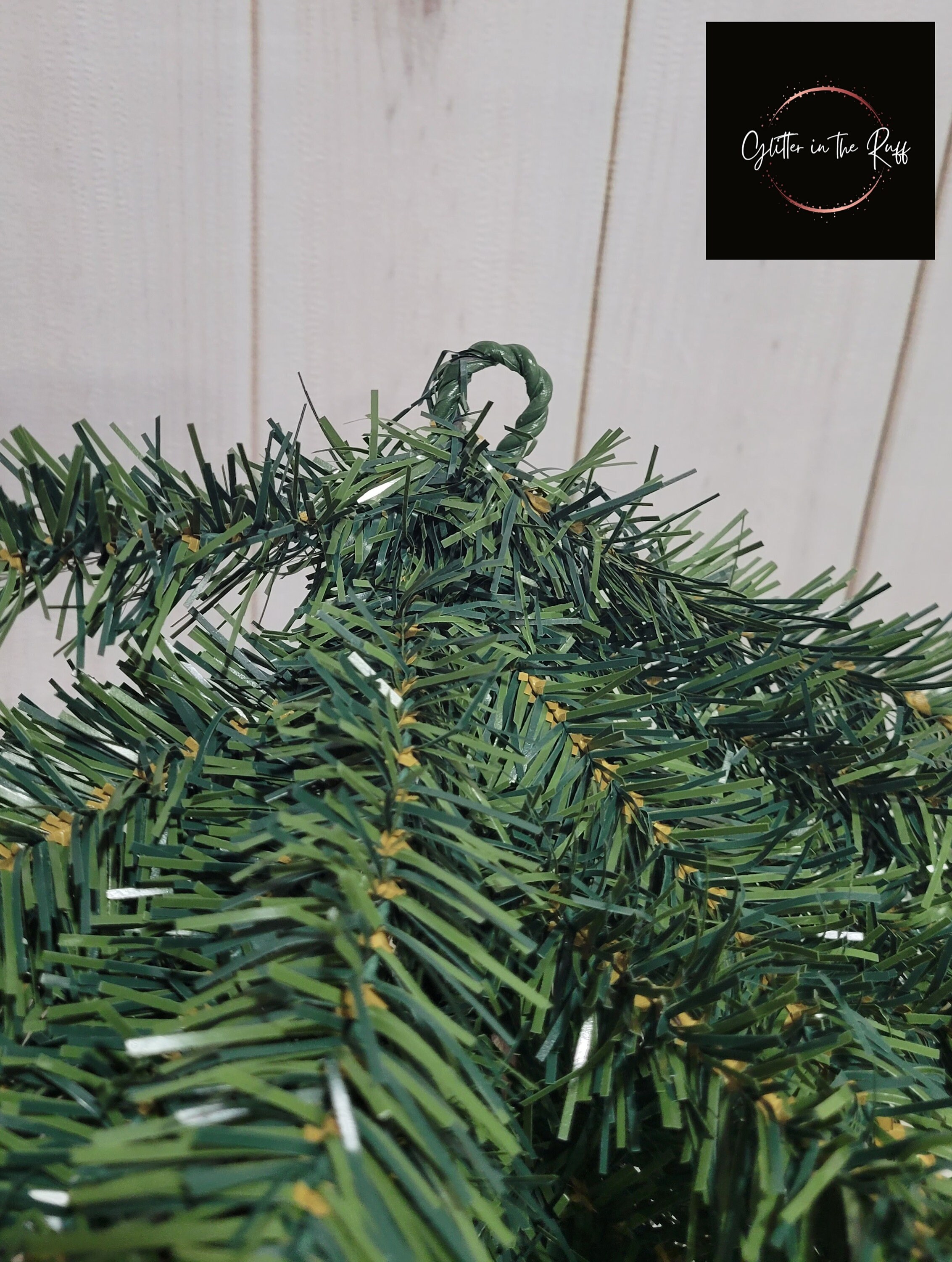 32' Inch, Green Pine Teardrop Swag, Noble Pine, Swag Base, Pine Swag ...