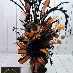 Halloween Witch Boots, Halloween Decor, Witch Boots Centerpiece ...