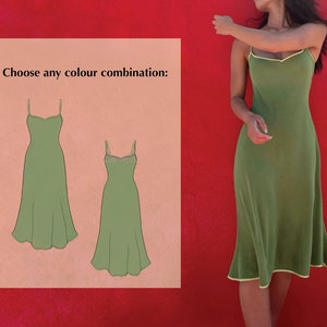 Digital PDF Sewing Pattern + Video Tutorial for Graduation Dress by Mai ...