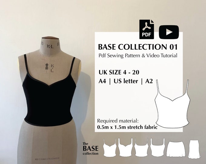 Ruched Lace Top Sewing Pattern | Coquette Top Sewing Pattern | Sizes ...