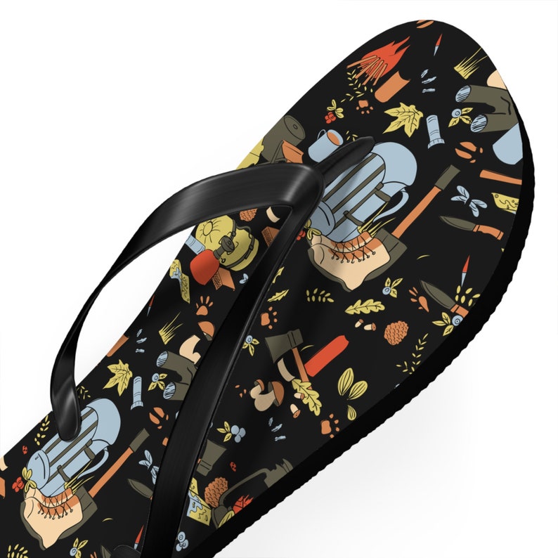 Camping Flip Flops, Summertime Flip Flops, Glamping, Camping Tents ...