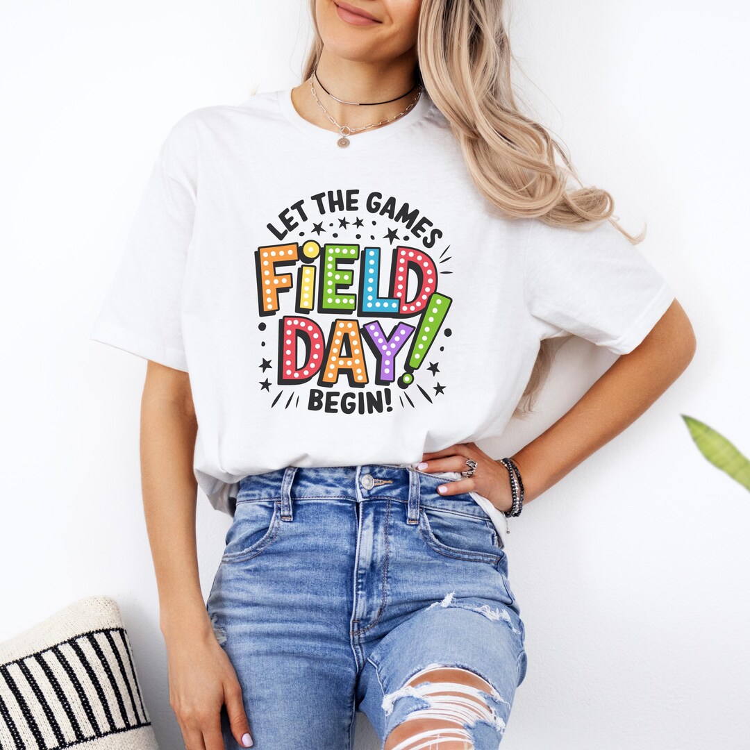 Field Day Teacher Shirt - Fun School Event T-shirt, Teacher Team Shirt ...