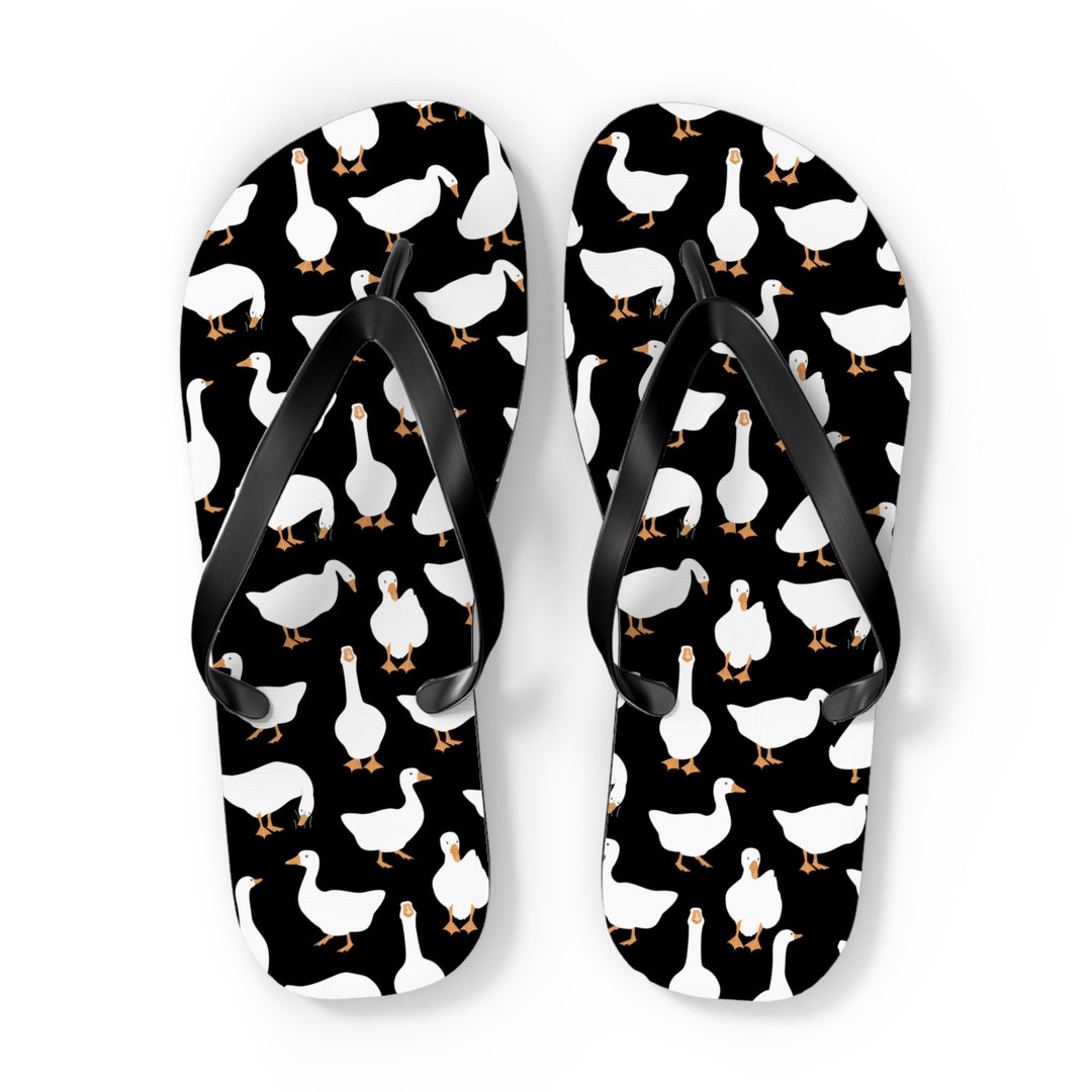 Geese Flip Flops, Wild Geese, Goose, Flip-flops, Farm Life, Cute ...