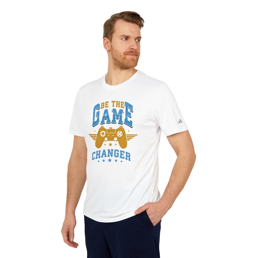 Be the Game Changer Adidas Tshirt, Gifts for Gamers, Video Gamer, Gifts ...