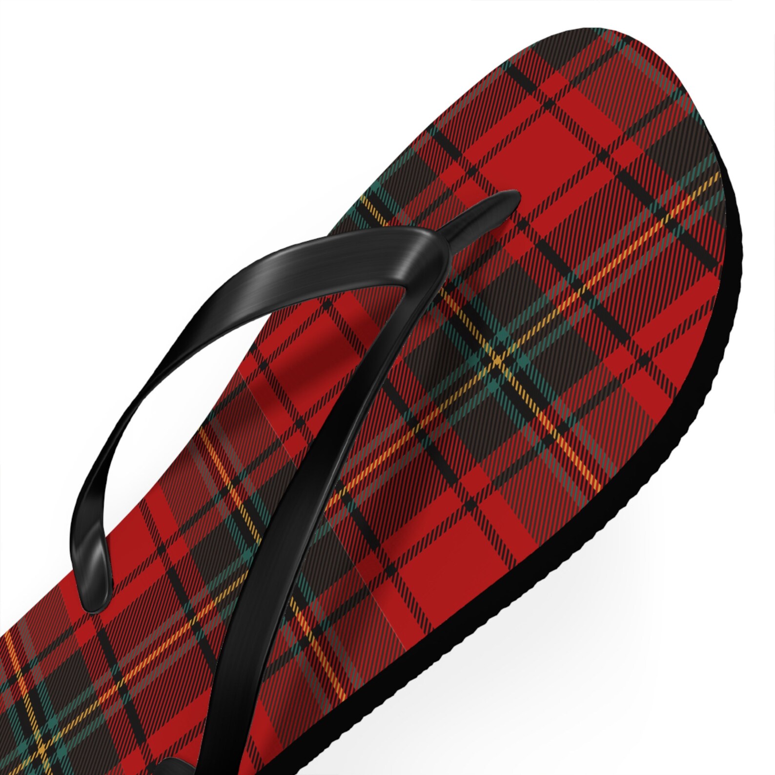 Plaid Flip Flops, Summertime Flip Flops, Gifts for Mom, Flip Flops ...