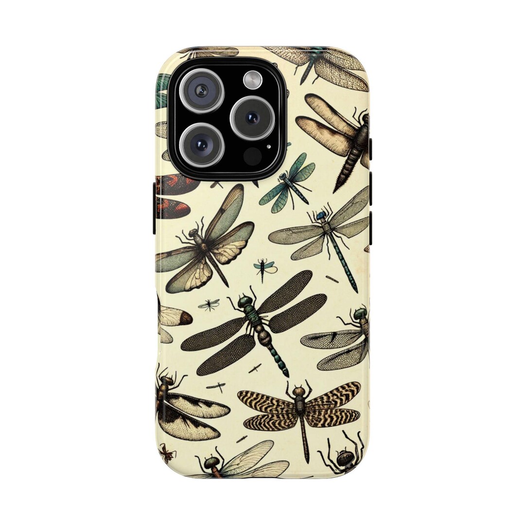 Dragonfly Tough Cases, Vintage Style Phone Cover, Protective Phone Case ...