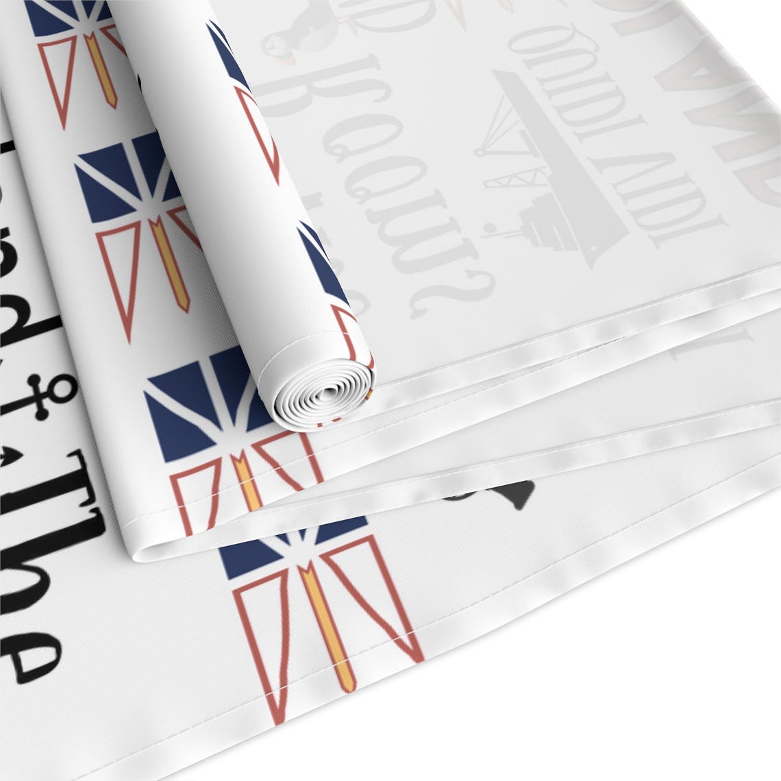 Newfoundland and Labrador Table Runner, Canadian Thanksgiving Holiday ...