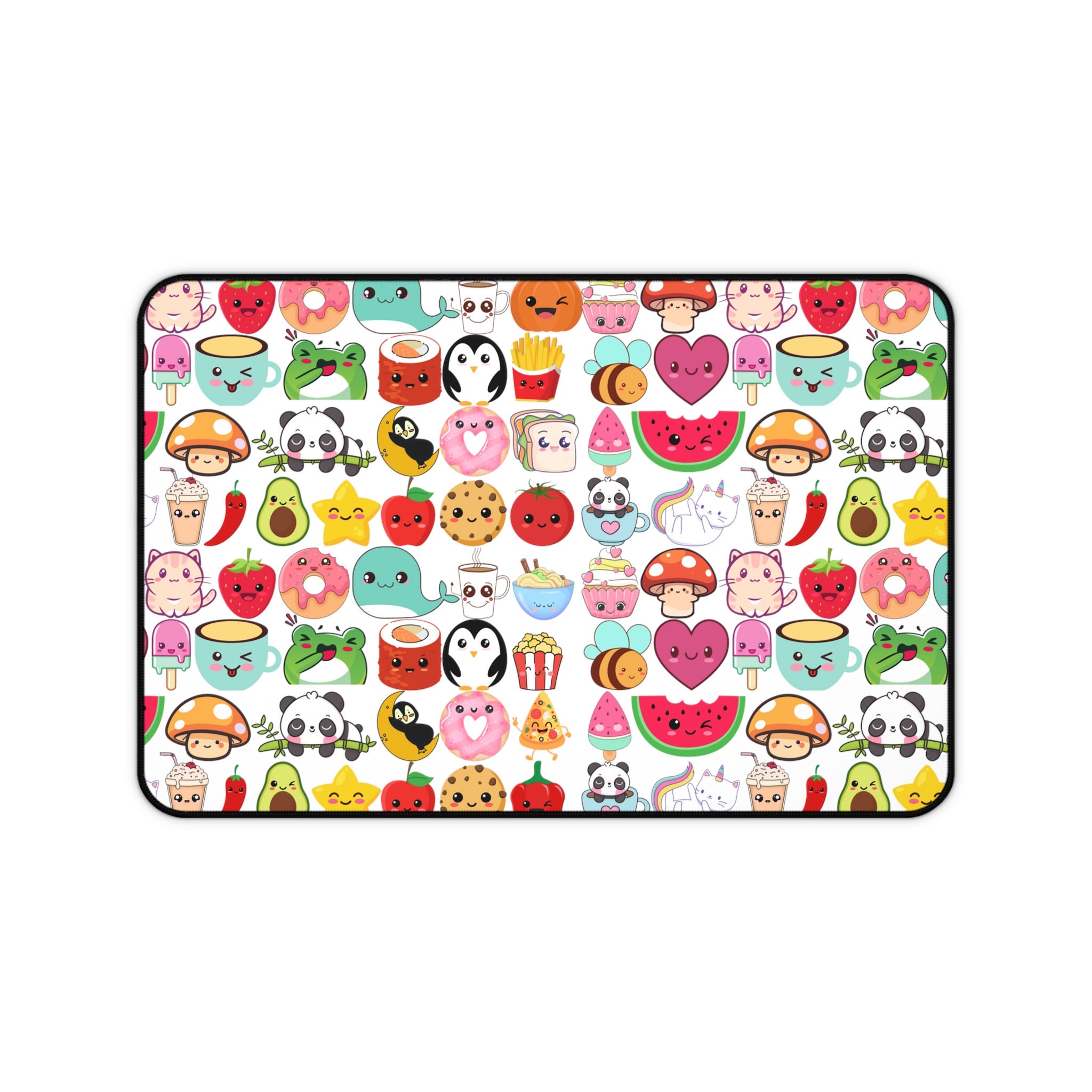 Cute Kawaii Desk Mat, Kawaii, Desk Mat, Desk Pad, Extended Keyboard Mat ...