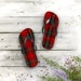 Plaid Flip Flops, Summertime Flip Flops, Gifts for Mom, Flip Flops ...