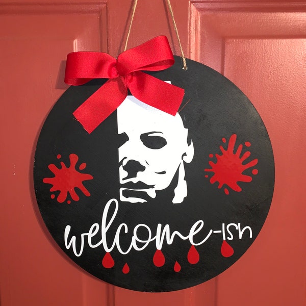 Michael Myers Halloween Sign - Etsy