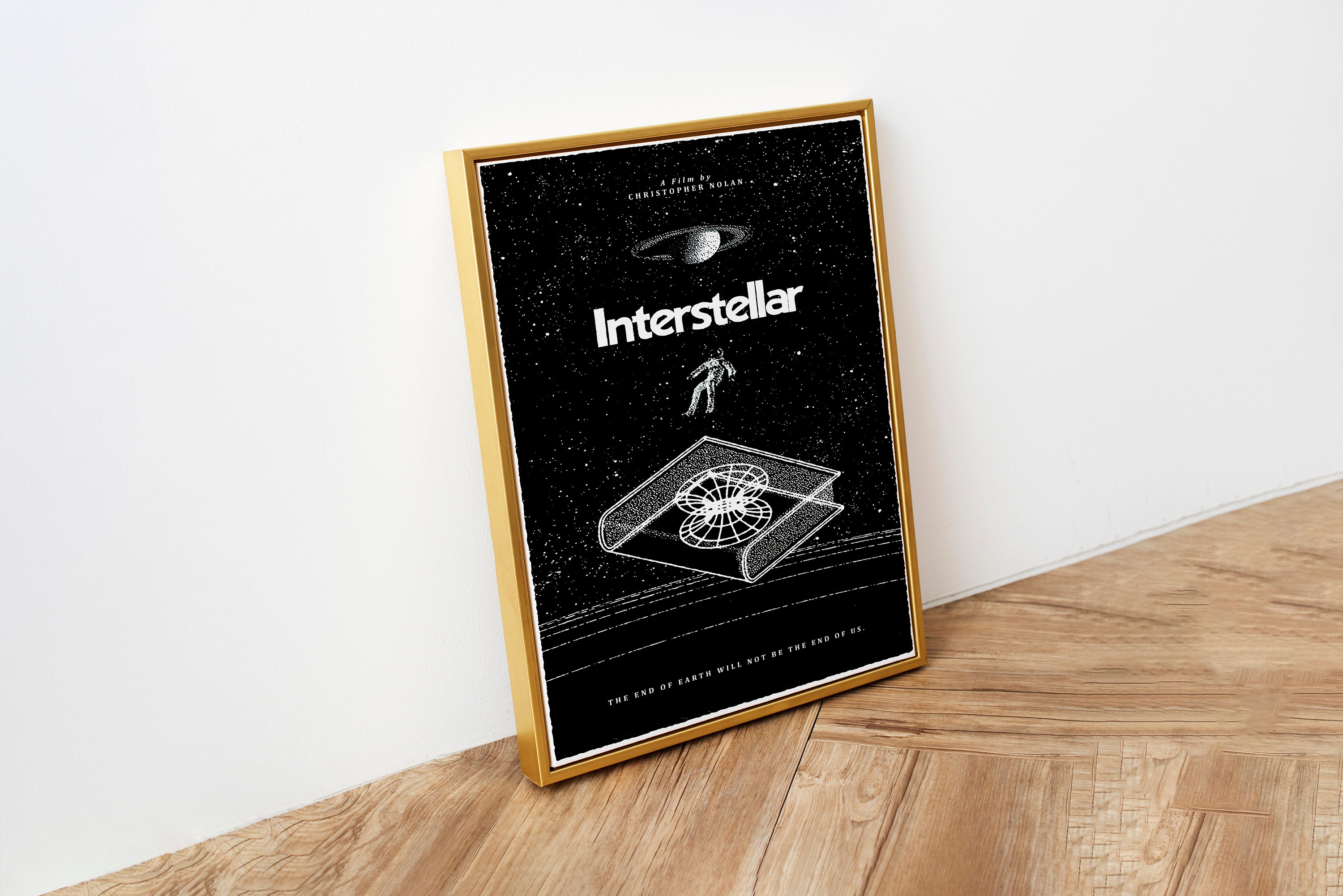Interstellar Poster Interstellar By Christopher Nolan Wall Art ...