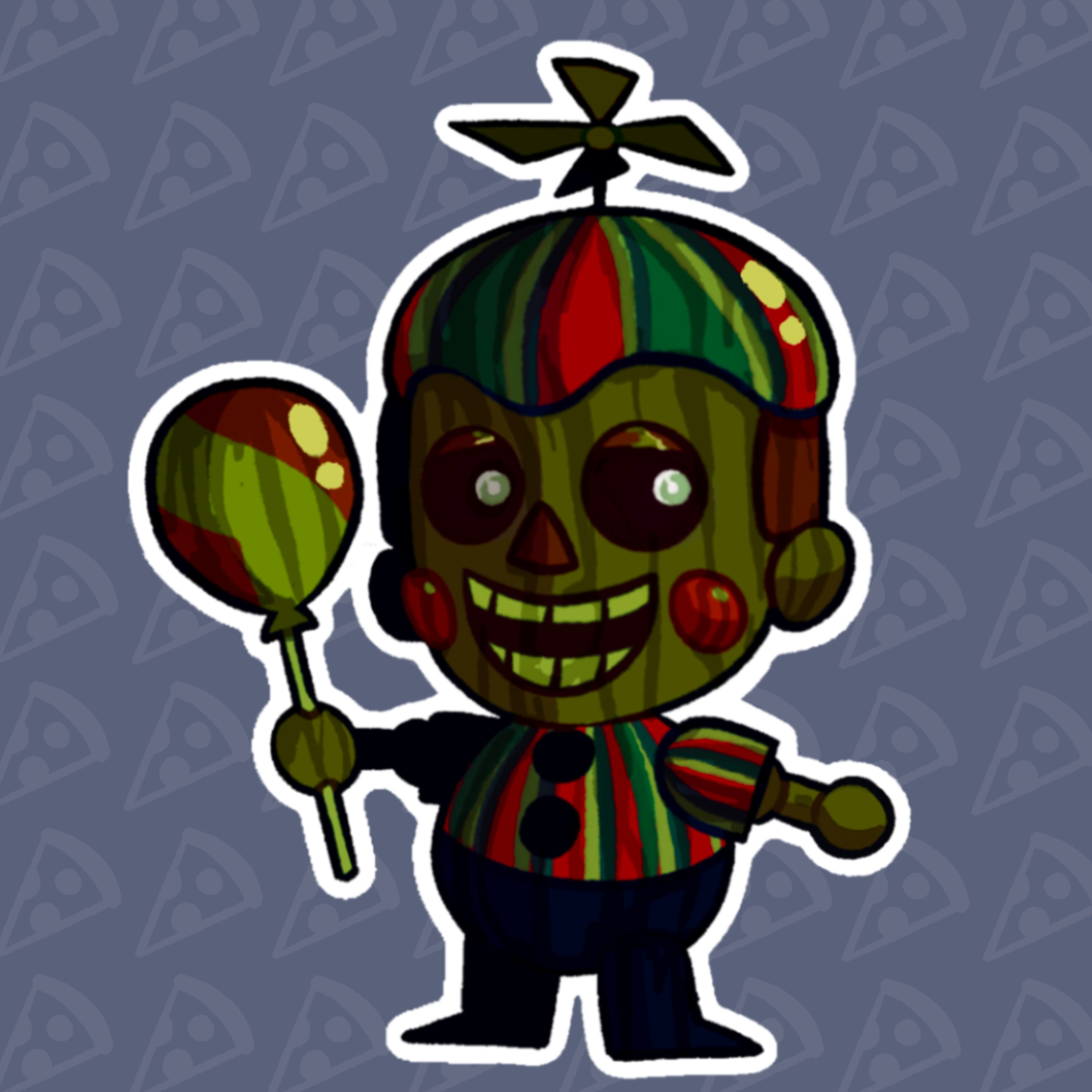 FNAF Five Nights at Freddys 3 Sticker Set - Etsy