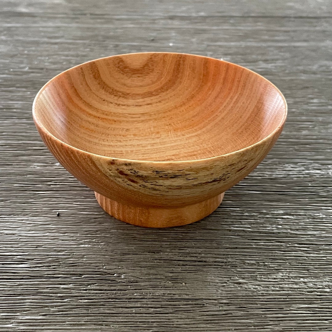 Hand Turned Mulberry Wood Bowl - Etsy