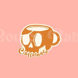 Fall Coffee Stickers, Love Coffee Stickers, Coffee Stickers, Iced ...