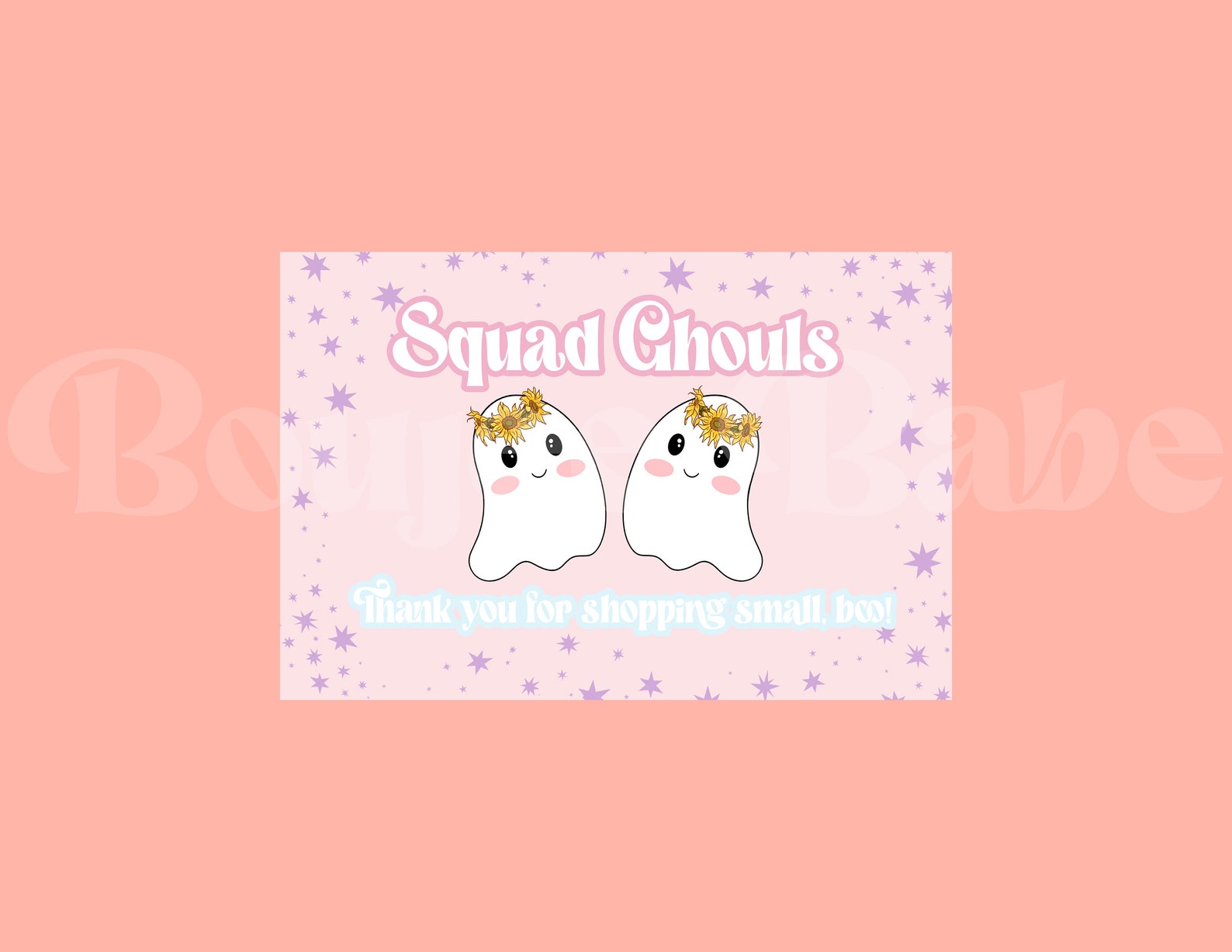 Halloween Thermal Labels Bundle, Packaging Inserts Bundle, Stickers ...