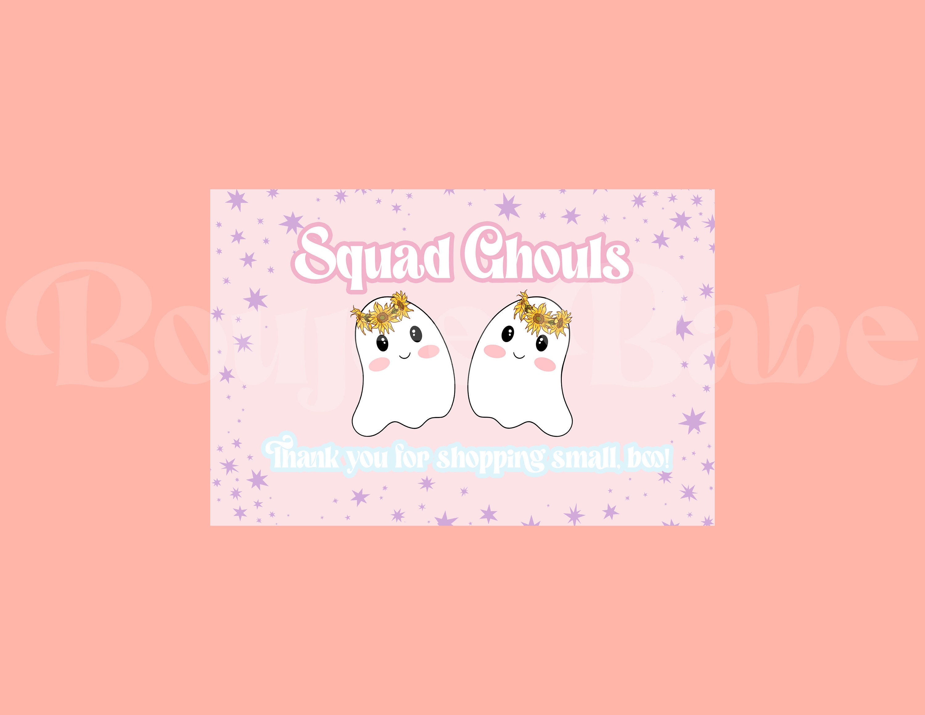 Halloween Thermal Labels Bundle, Packaging Inserts Bundle, Stickers ...