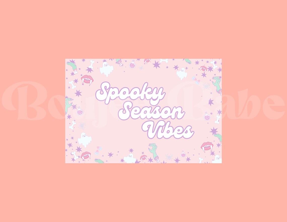 Halloween Thermal Labels Bundle, Packaging Inserts Bundle, Stickers ...